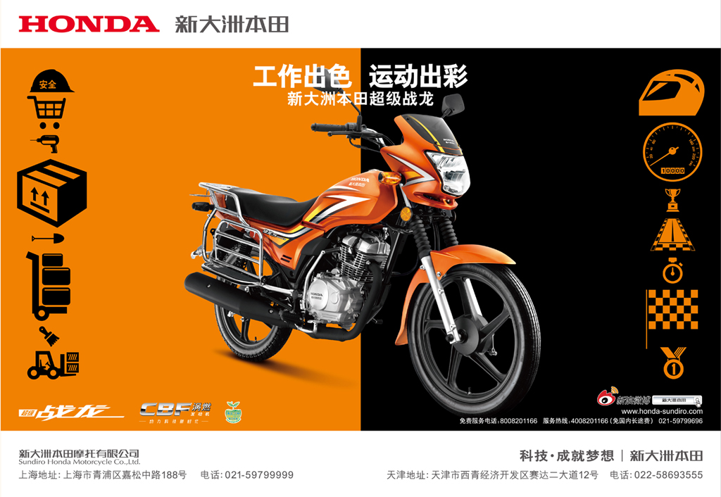 两轮视界-新大洲本田超级战龙SDH150-21图解